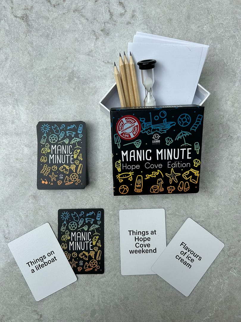 Manic Minute Game - Hope Cove Life Boat